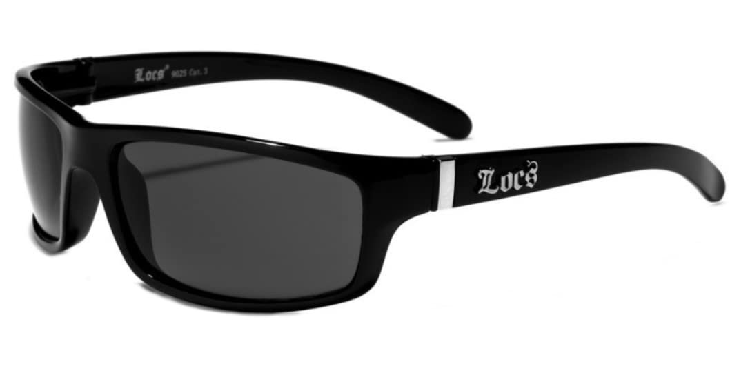 LOCS Black Harcore Fly Sunglasses JE5209B