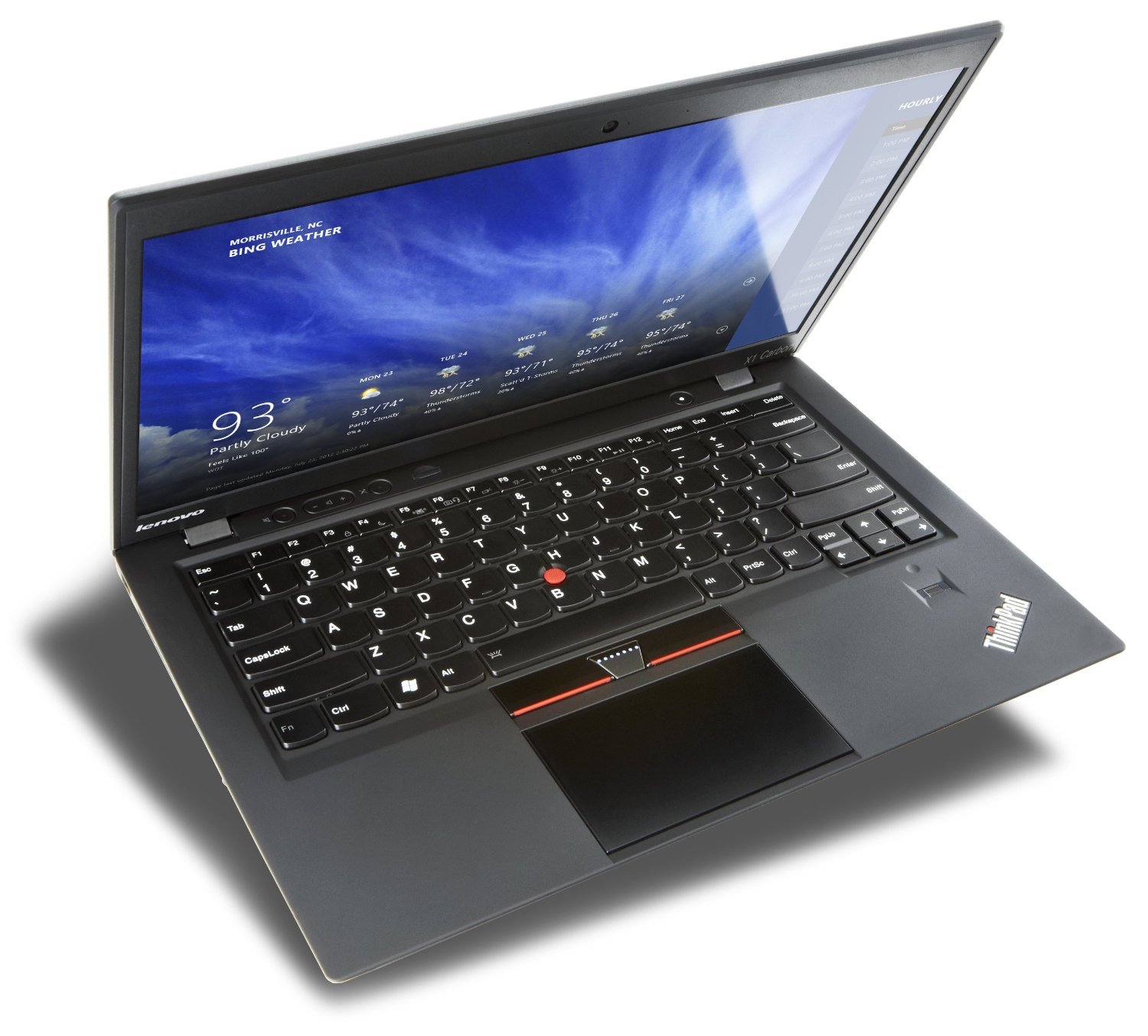 Lenovo ThinkPad X1 Carbon Ultrabook Black i5-4200U (1.6GHz) 4GB DDR3 RAM 14-Inch 1600x900 Windows 7 Pro 64 (20A7002FUS)