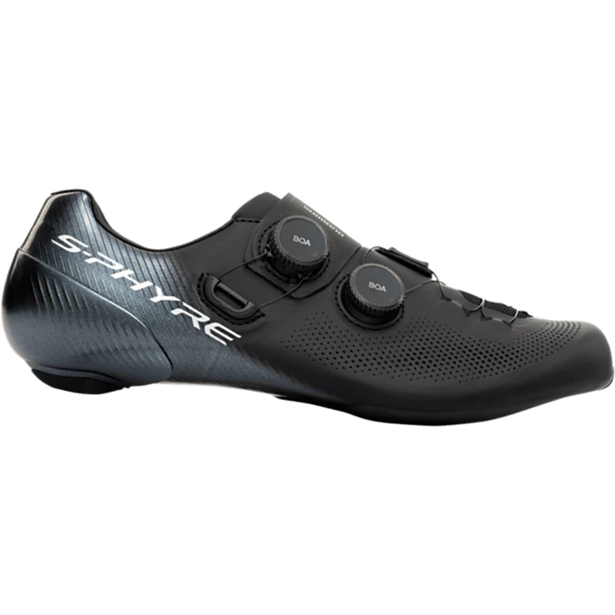 SHIMANO RC903 S-PHYRE Wide Cycling Shoe - Men's Black, 40.0