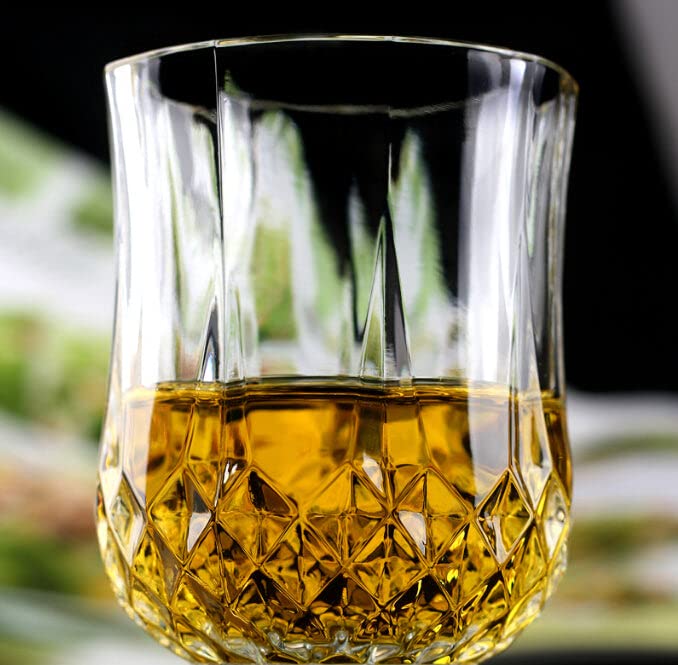 Sister.ly Drinkware, Old Fashioned Whiskey Glasses, Drinking Glasses, Glass Cups, Whiskey Glasses Set of 2, 8 oz., Great for Cocktails, Whiskey, Bourbon, and Mocktails