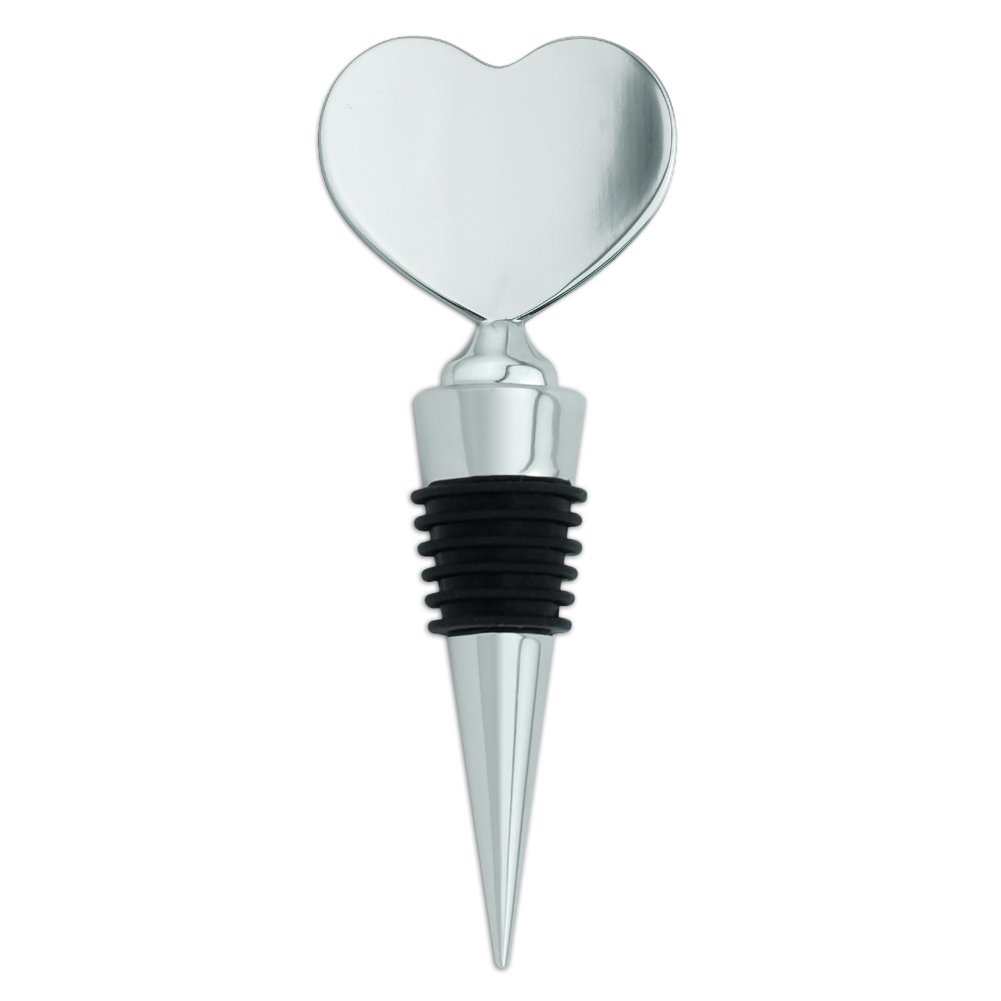 Skull Day of the Dead Southwestern Heart Love Wine Bottle Stopper
