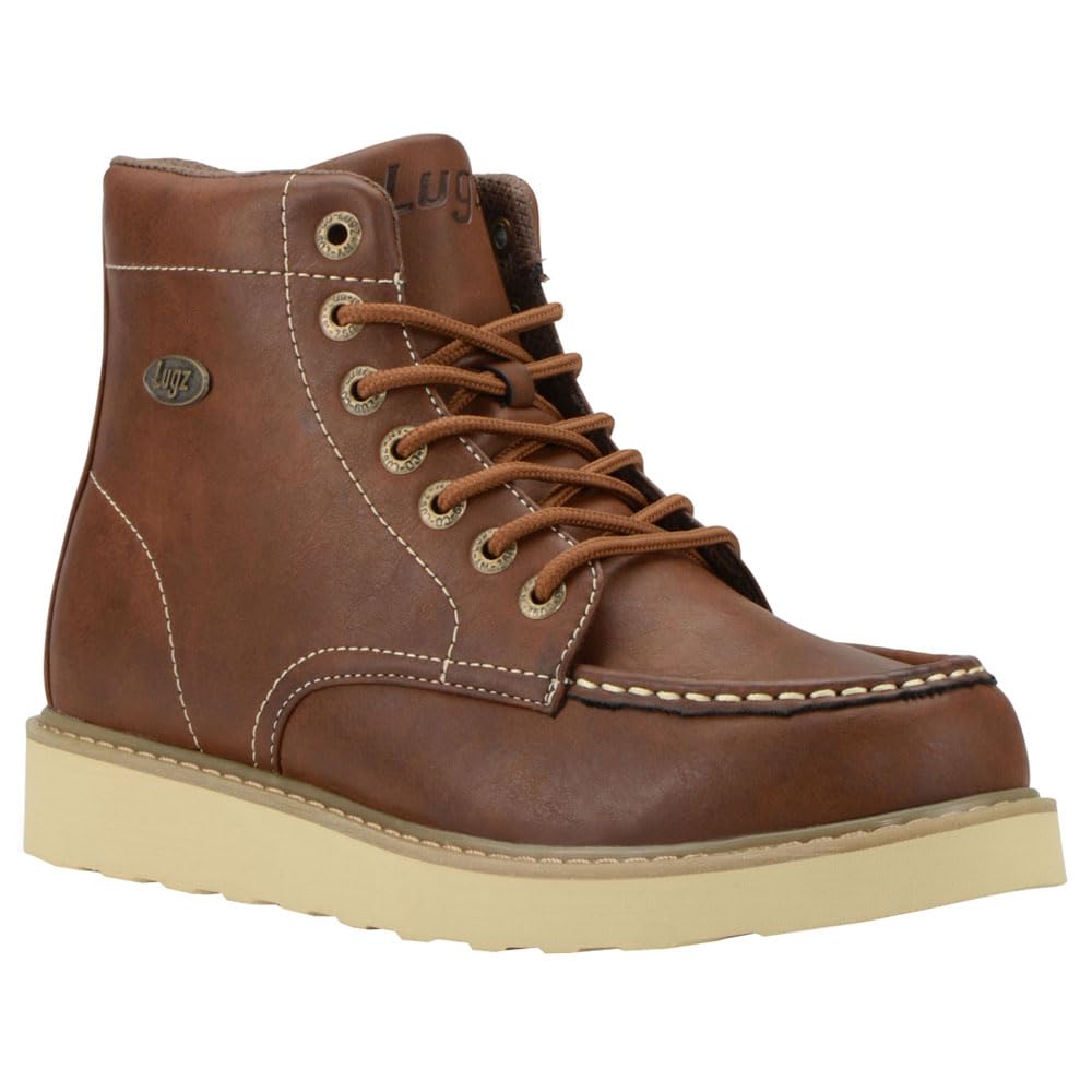 Lugz Mens Cypress Lace Up Casual Boots Ankle - Brown - Size 12 D