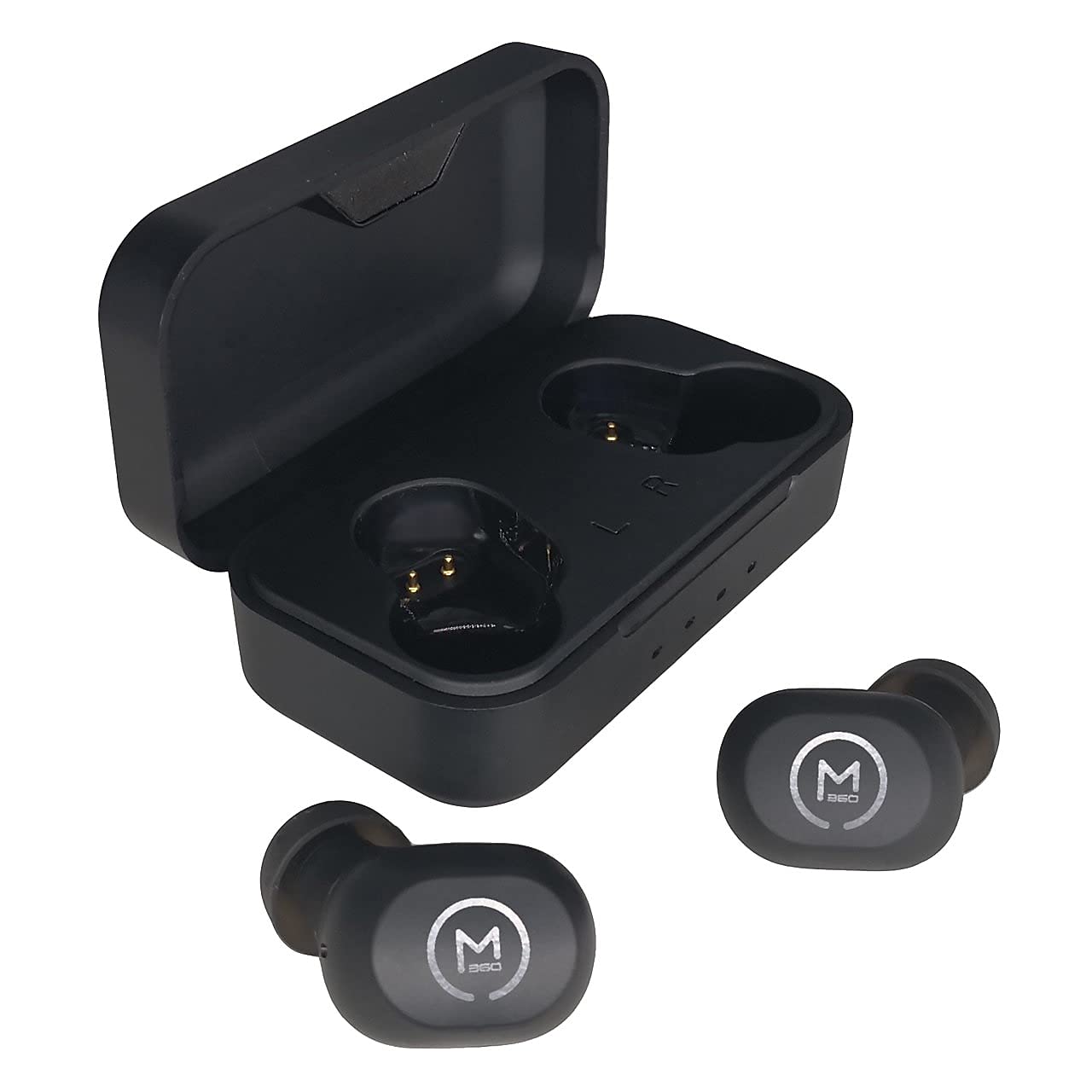 Morpheus 360 Verve True Wireless Earbuds - Stereo - True Wireless - Bluetooth - 30 ft - Earbud - Binaural - in-Ear - Black