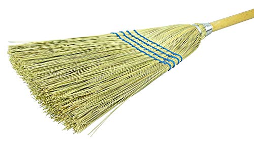 Weiler 44547 Household Upright Broom, Corn & Fiber Fill, 54" Overall Length (Pack of 12)