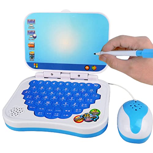 Smart Talking Computer for Kids,Laptop Toy for Kids,Children's Early Education And Learning Computer Chinese And English Reading Machine