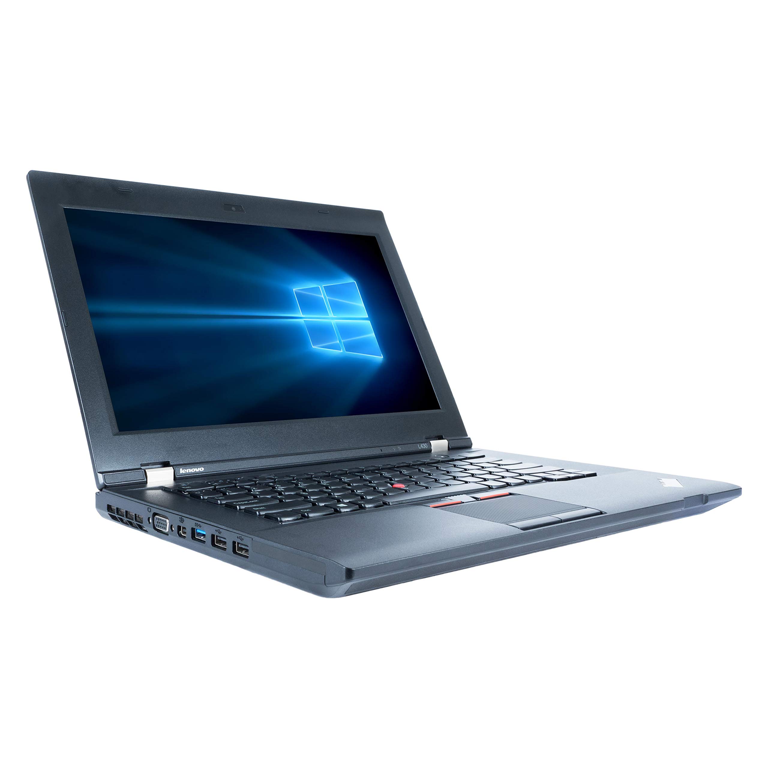 Lenovo ThinkPad L430 14 Inch Business PC, Intel Core i5-2520M up to 3.2GHz, 4G DDR3, 128G SSD, DVD, WiFi, VGA, Mini DP, Win 10 Pro 64 Bit Multi-Language Support English/French/Spanish(Renewed)