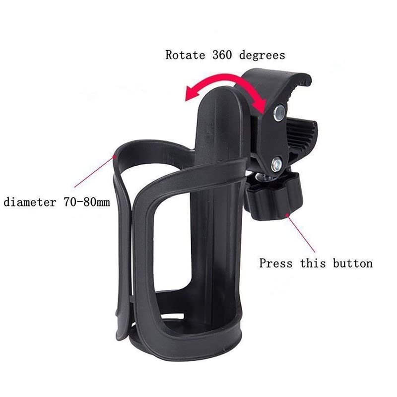 XWOZYDR Stroller Water Bottle Holder Kids Milk Bottles Rack Cup Organizer Child Car Bicycle Bottles Storage Accessories