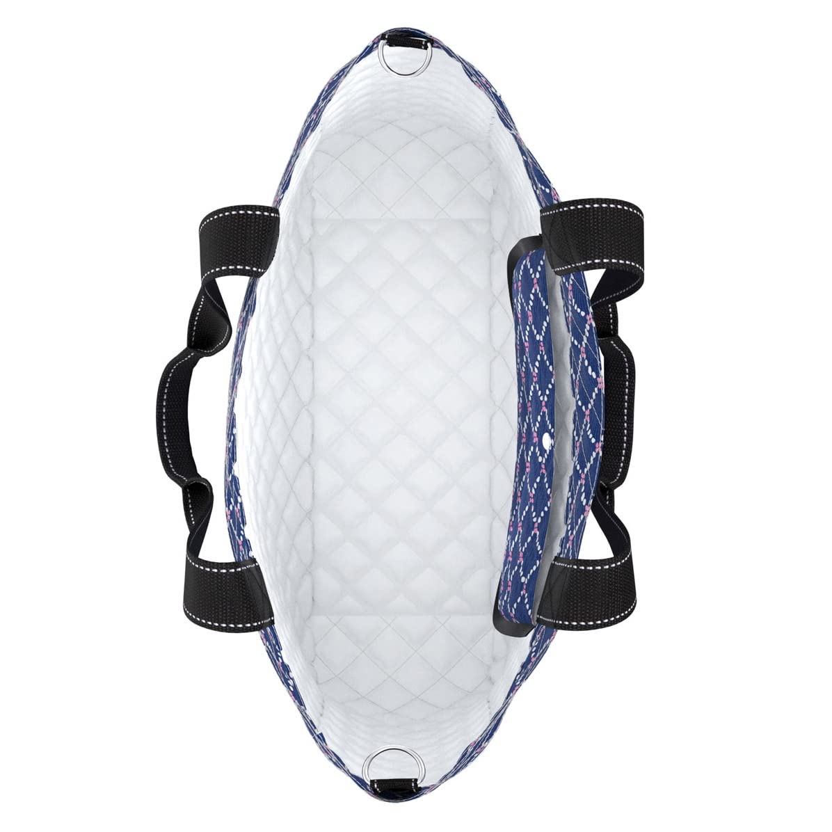 SCOUT Quilt Trip - Tall, Quilted, Open-Top Shoulder Bag with Pockets and Crossbody Strap, Travel, Work, Teacher, Carry-On Bag