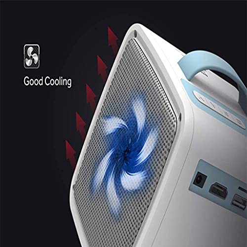 ZYZMH HD Projector, Projector Portable Movie, More for Movies, TV and Gaming, LED Projector