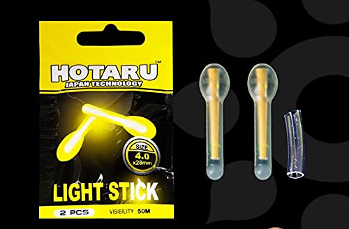 OCEANSUN HOTARU 50bags(100pcs) Bulb Fishing Glow Sticks 4.028mm