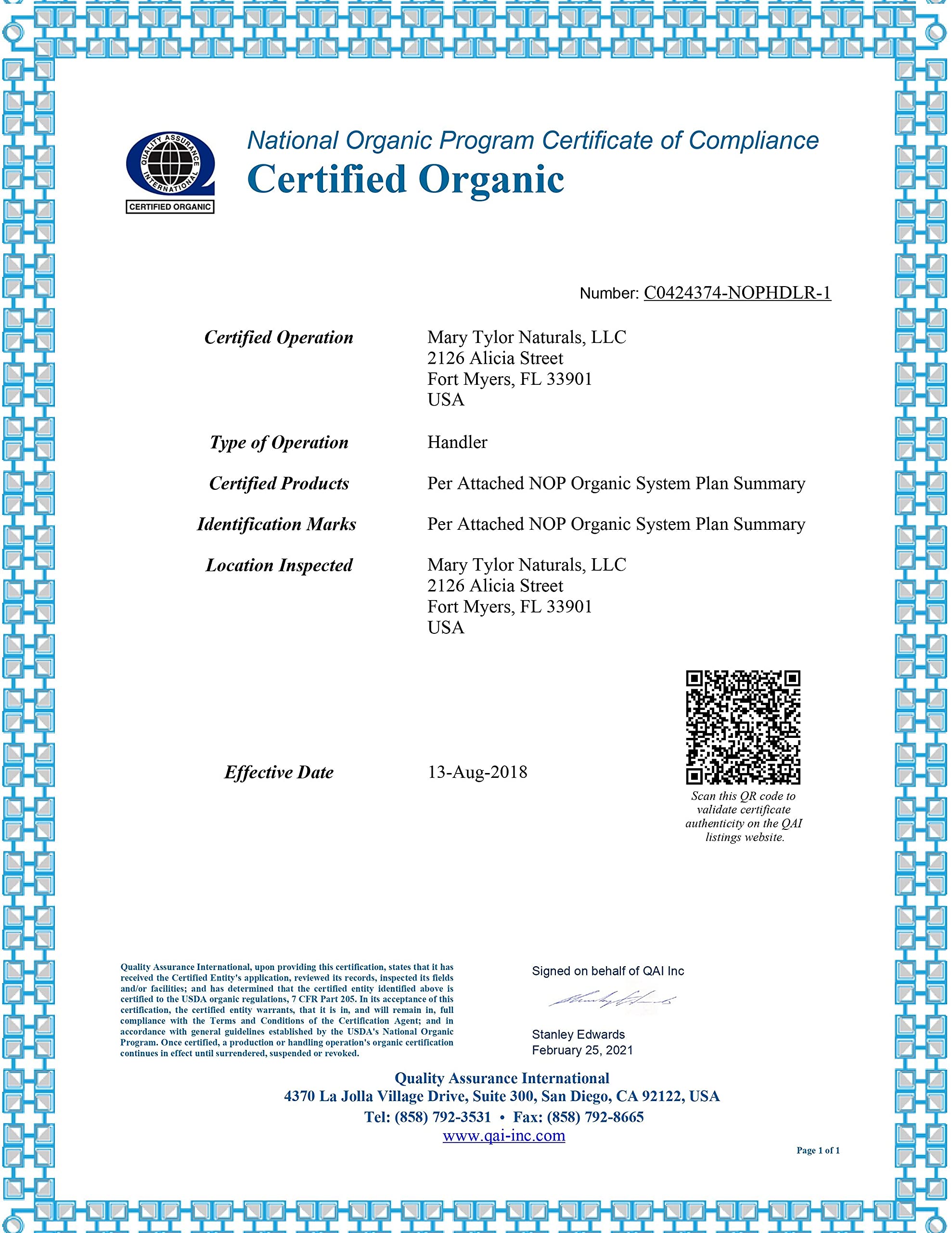 Mary Tylor Naturals Organic Castor Oil 16 oz โ USDA Certified Cold Pressed, Hexane Free, 100% Pure and Natural