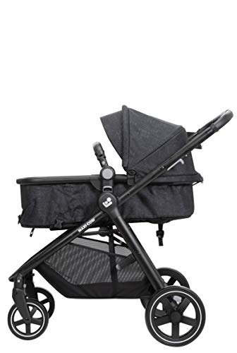 Maxi-Cosi Zelia Max 5-in-1 Modular Travel System, Nomad Black