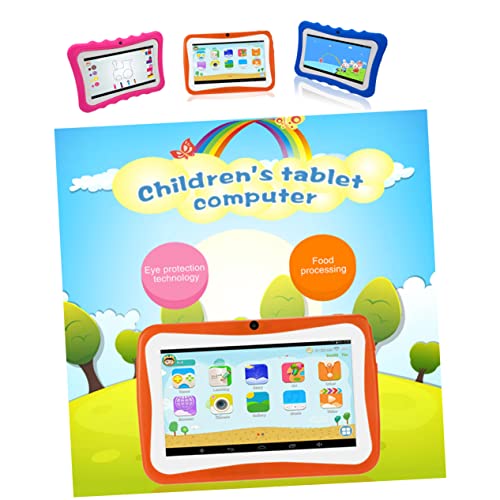 TOKIDNY 7 PC Tablet Core My-q Android Plug Pink Inch with Kids for US Mb+