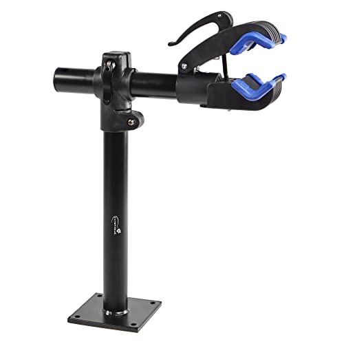 Lumintrail Bike Repair Stand for Mountain & Road Bikes, Wall & Workbench Mountable Workstand with Quick Clamp Lever