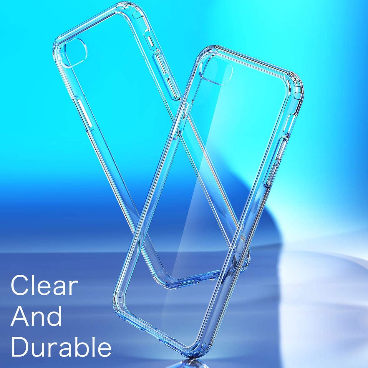 Mkeke for iPhone 15 Pro Case, [Not Yellowing] [Military Grade Protection] Slim Shockproof Phone Cases for iPhone 15 Pro 2023- White