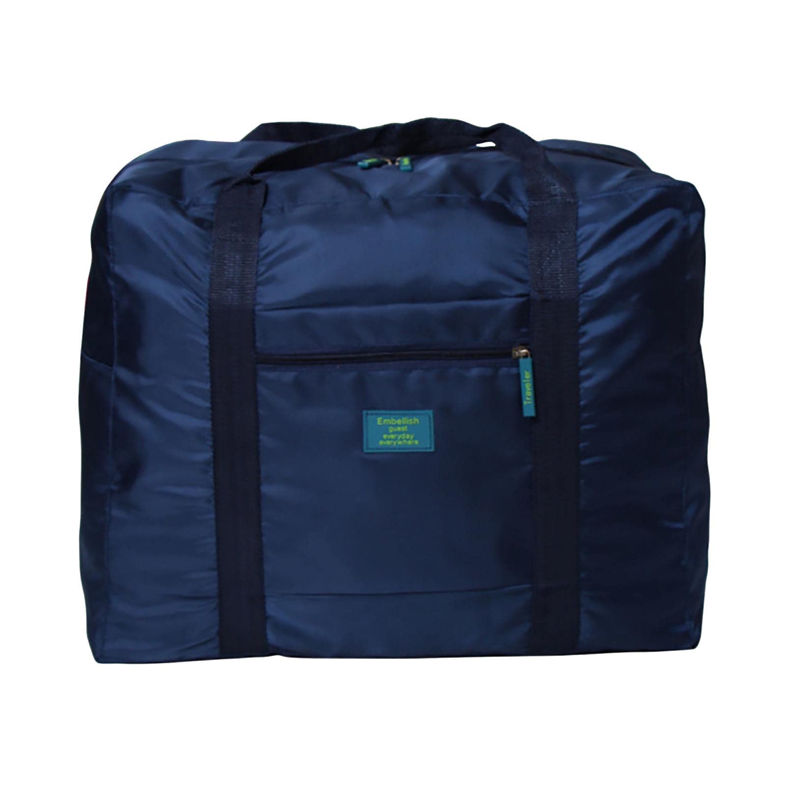 Travel Bags Large Capacity Expandable Folding Storage Bag Foldable Sports Handbag Overnight Bag with Rod Sleeves
