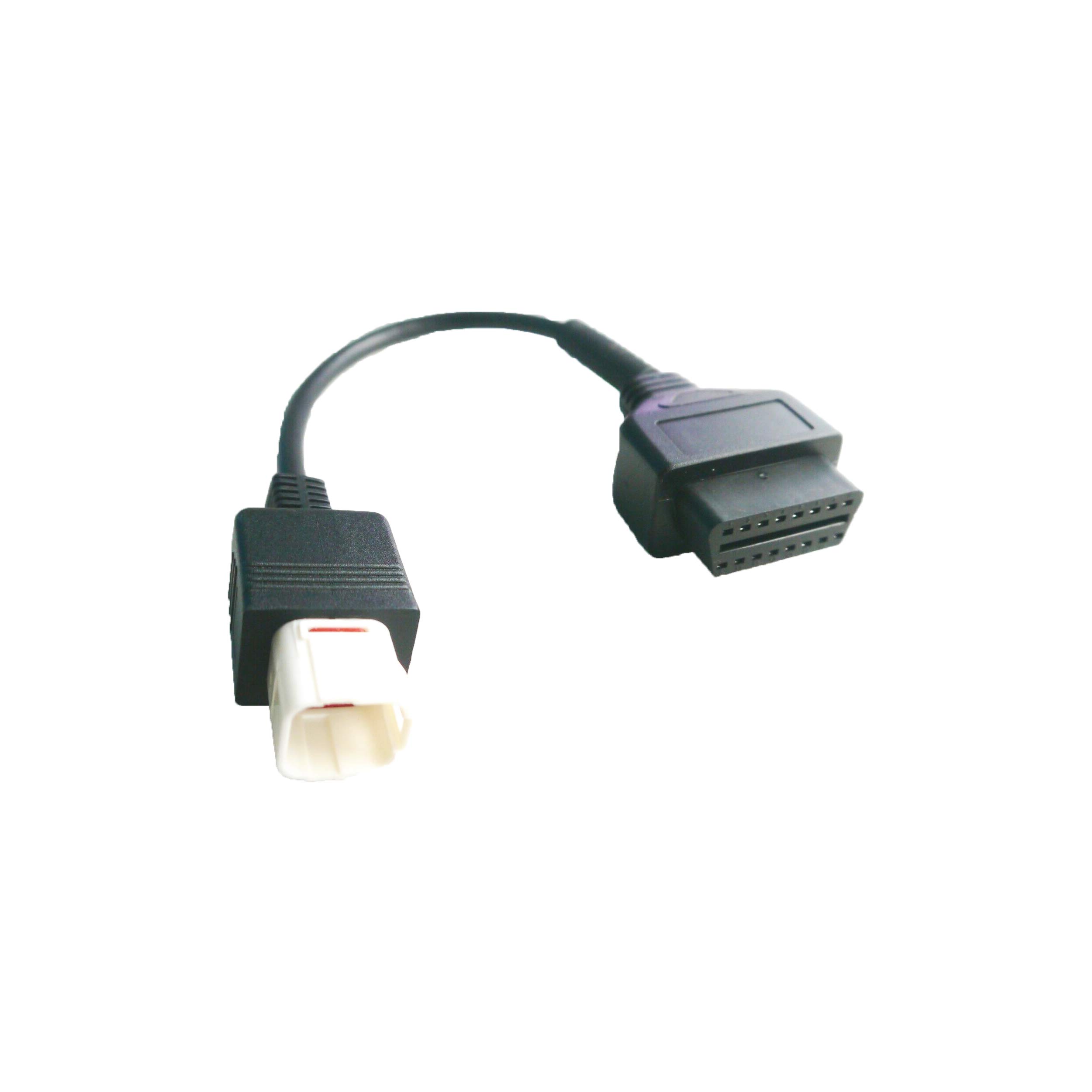 moto-solutions OBD2 to 4 Pin Diagnostic Plug Adaptor Cable for Yamaha Motorcycle Bike ATV