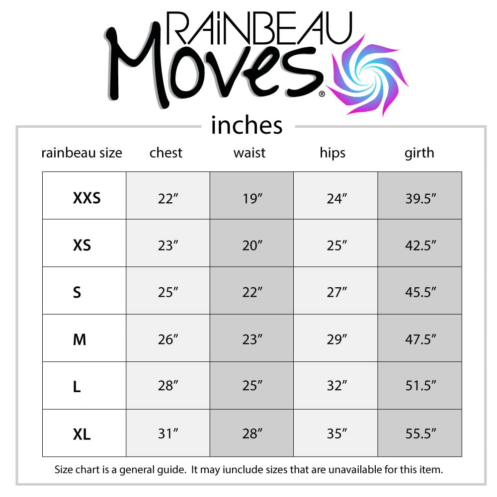 Rainbeau Moves Sustainable Girls 3/4 Sleeve Leotard