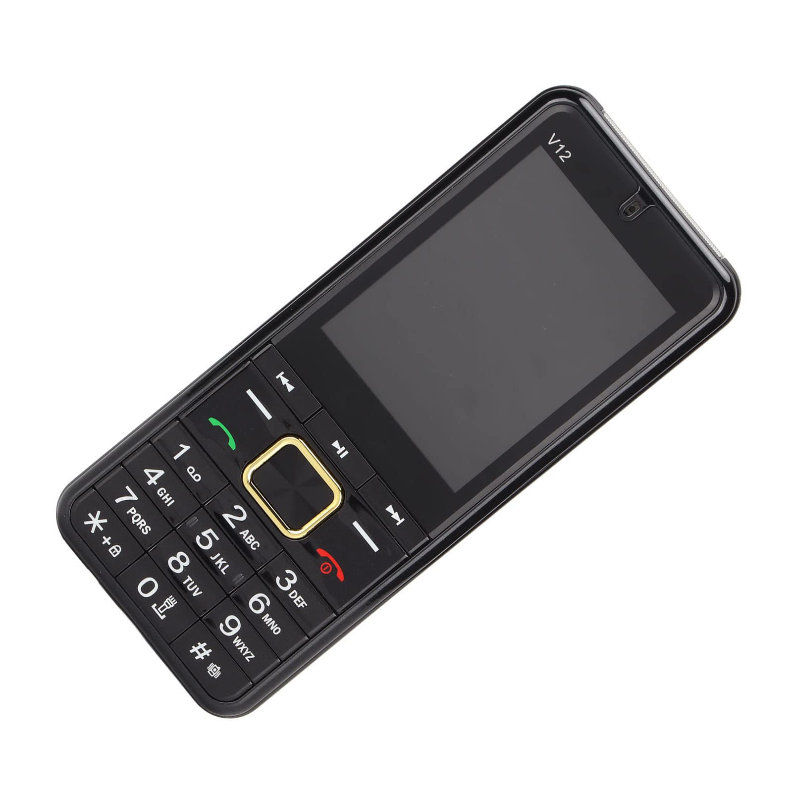 Large Button Cell Phone, 2000mAh Rechargeable 2.8in HD Screen 100‑240V 2G Unlocked Cell Phone for Everyday Use for Elderly and Kids (US Plug)
