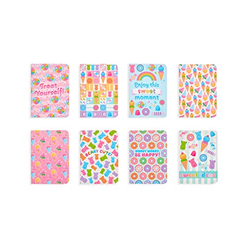Ooly Mini Pocket Pal Journals: Sugar Joy - Set of 8 (3.5" x 5")