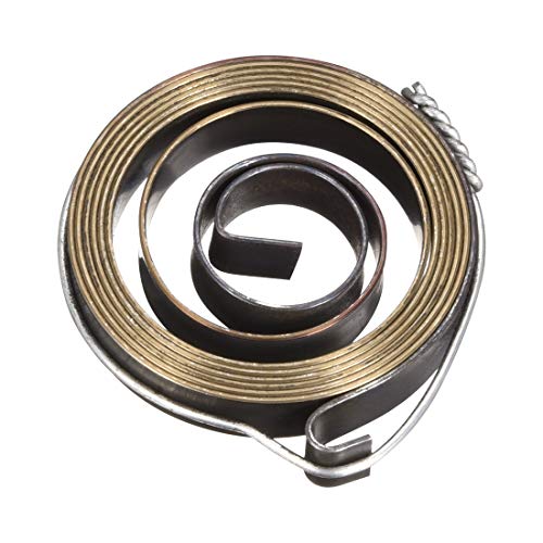 uxcell Drill Press Spring, Quill Feed Return Coil Spring Assembly, 5Ft Long, 49 x 8 x 0.7mm