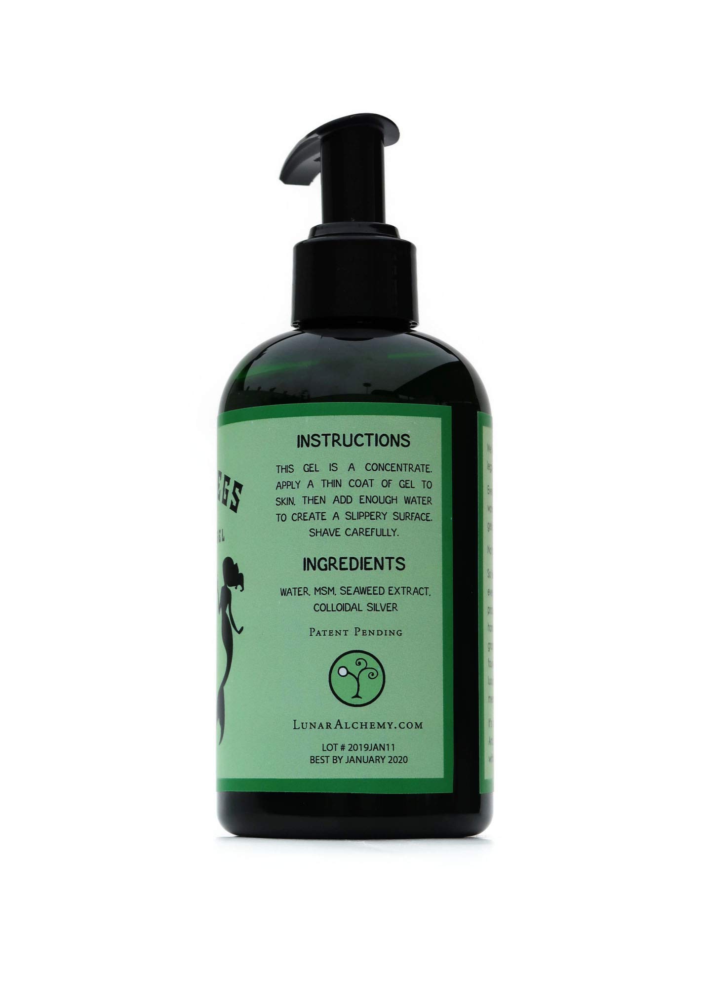 Mermaid Legs Ocean Friendly Seaweed Shave Gel (8 oz)