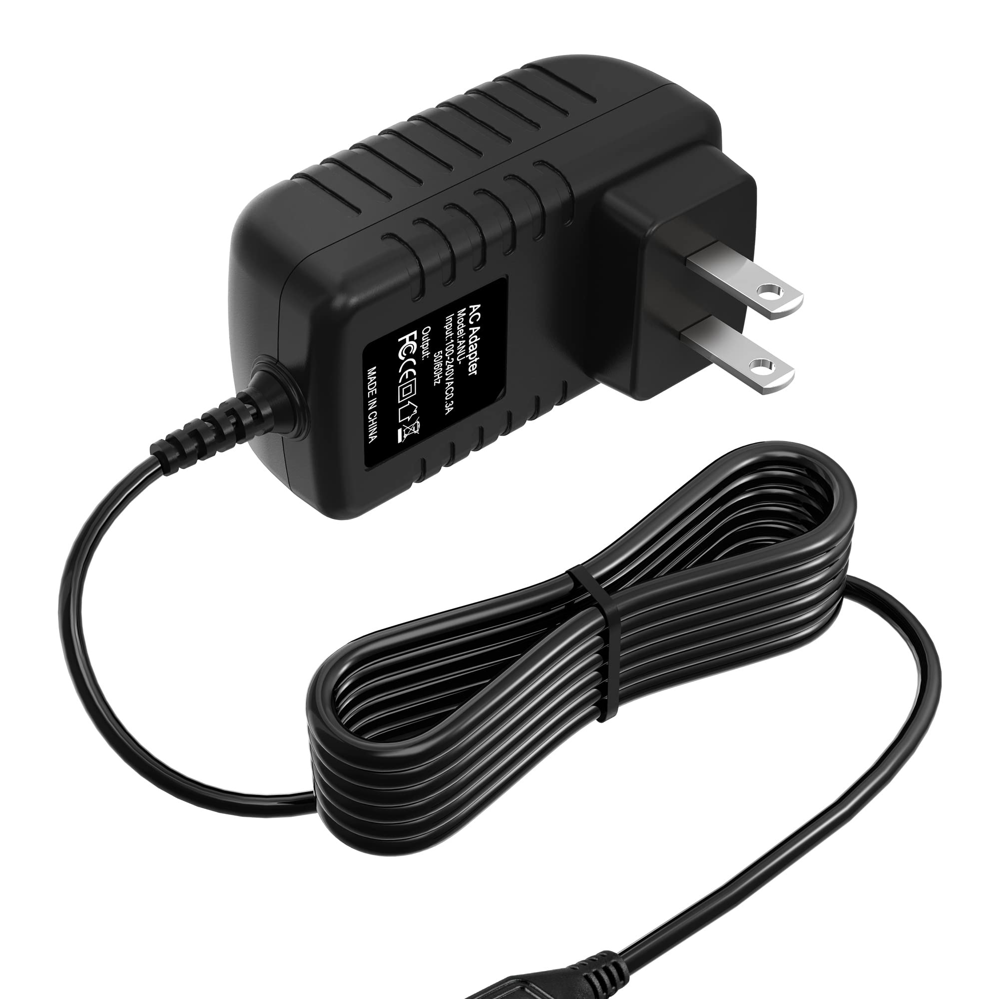 Snlope AC Adapter Charger Power Cord Compatible with SEGA Genesis Flashback 2018 AtGames Console 85 Classic Games Wireless Controller