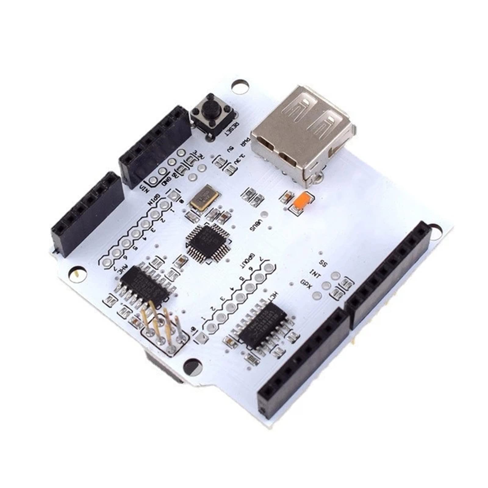 Yuisle USB Host Shield V2.0 ADK MEGA1280 2560 Development Board Module Expansion Electronics Board for Development Board