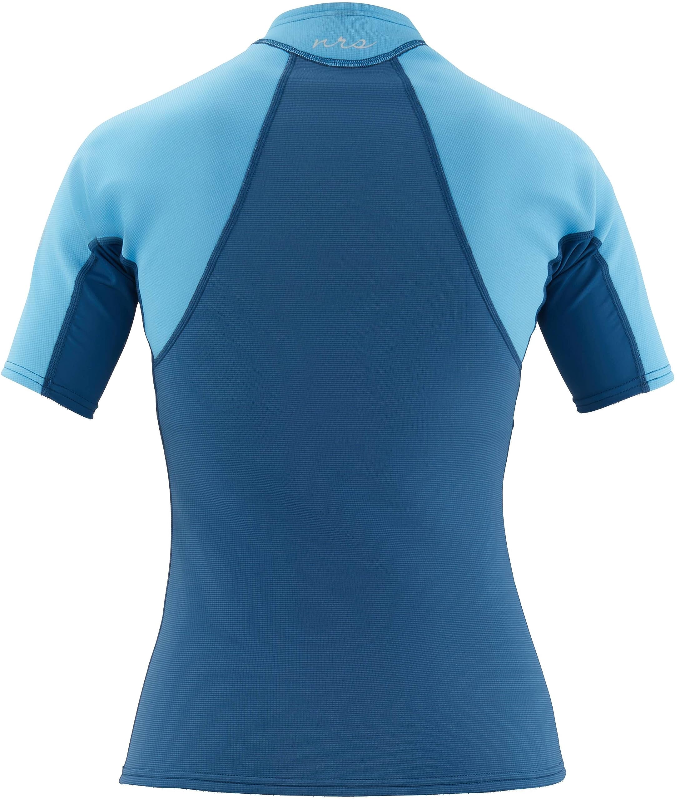 NRS Women's HydroSkin 0.5 Short-Sleeve Neoprene Shirt - for Kayaking, Canoeing, Rafting, Paddling