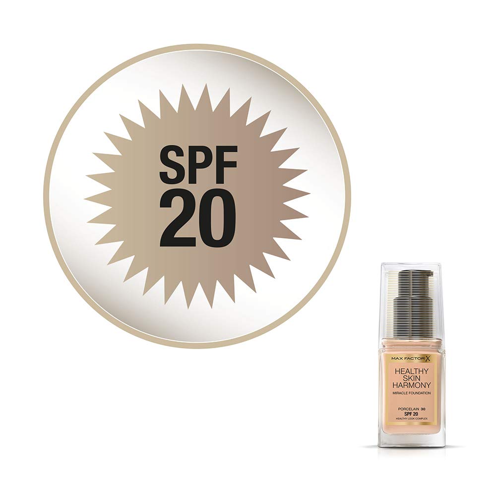 Max Factor Healthy Skin Harmony Miracle Foundation SPF 20 - 30 Porcelai Women Foundation 1 oz