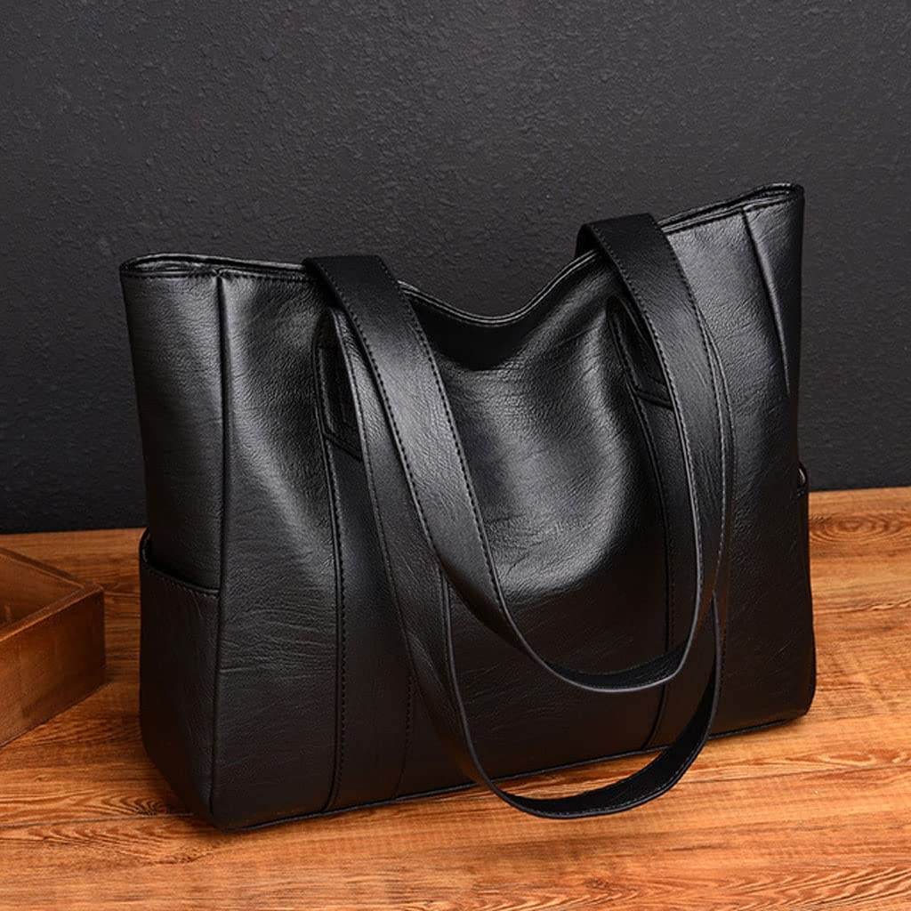 TFIIEXFL Bucket Bag Simple Tote Bag Shoulder Bag Shopping Tote Bag Simple for Work