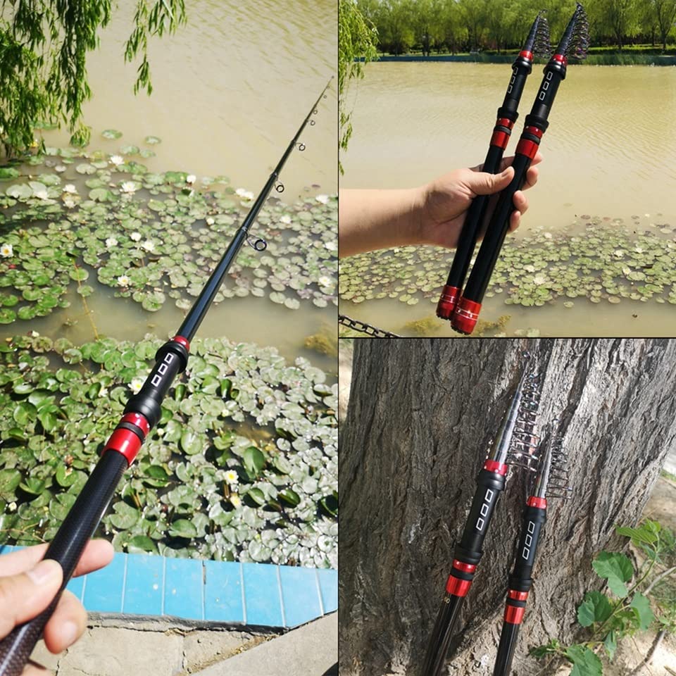 SEACHASER 3.0m Mini Ultra-Short Fast Telescopic Fishing Rod Long-Range Sea Rod Ceramic Ring Trout carp Spinning Rod