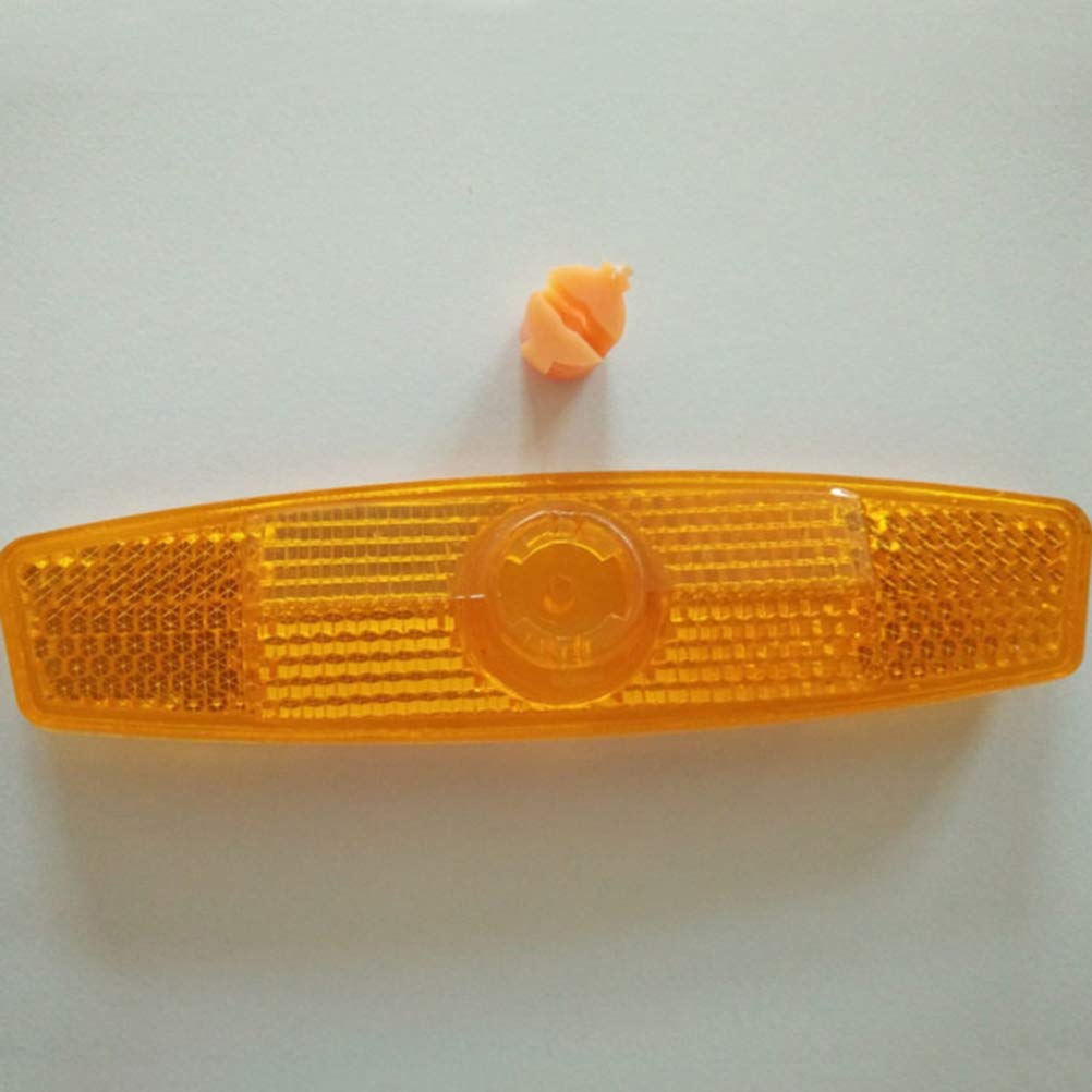 LIOOBO 4Pcs Bike Wheel Safety Warning Reflector Bicycle Wheel Spoke Light for Night Riding