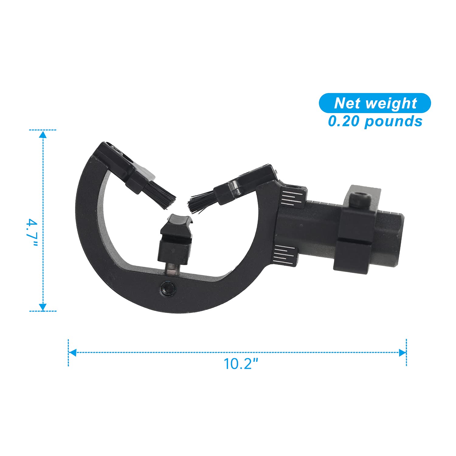 Perogen Whisker Biscuit Archery Brush Arrow Rest for Archery Compound Bow Capture Arrows Rest - Both Left and Right Hand