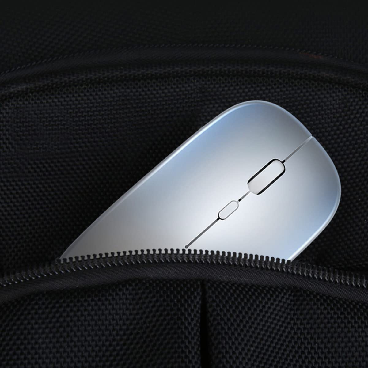 SOLUSTRE 2pcs Ergonomic Light Long- Lasting Notebook Noiseless Gamers Grey Rechargeable Luminescent Computer Gaming Mute Mice Home for Charging Desktop Gamer Optical Mobile