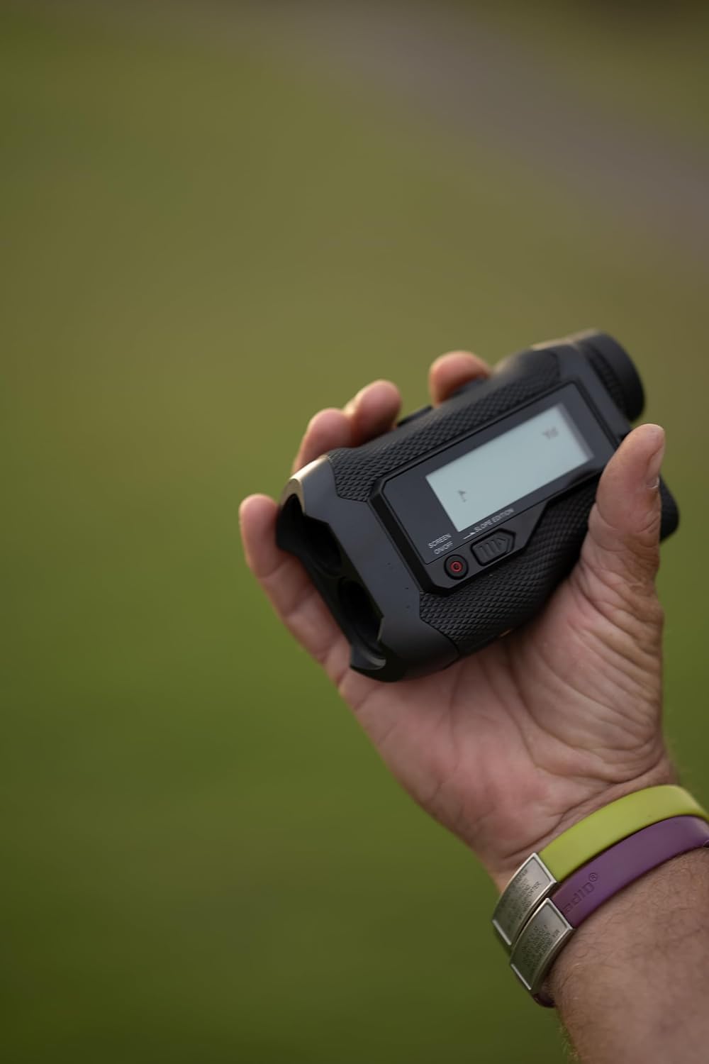 Range Finder with External Screen ACPOTEL Range Finder Golf 750yd with Slope Switch Golf Range Finder Range Finder for Hunter