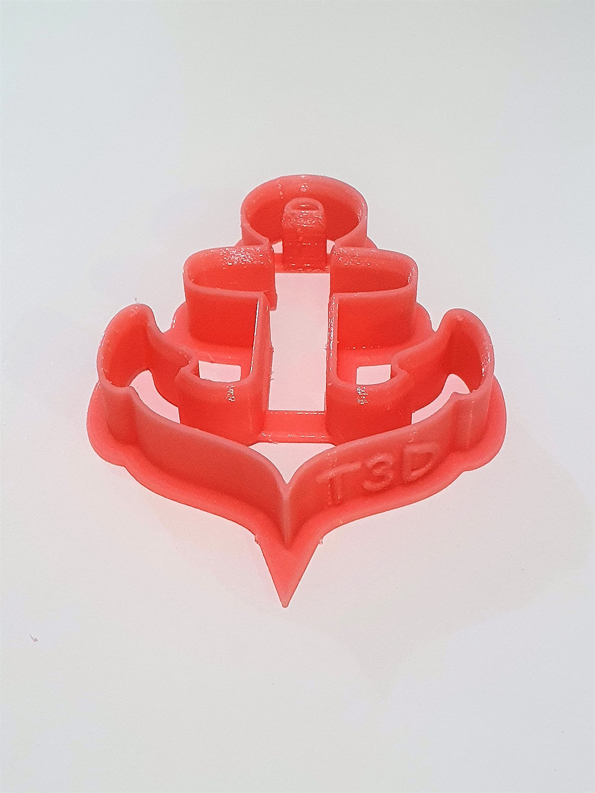T3D Cookie Cutters Anchor Cookie Cutter, Suitable for Cakes Biscuit and Fondant Cookie Mold for Homemade Treats