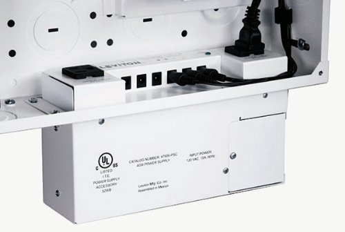 Leviton 47605-PSC Versatile Power Supply for Structured Media Cabinet