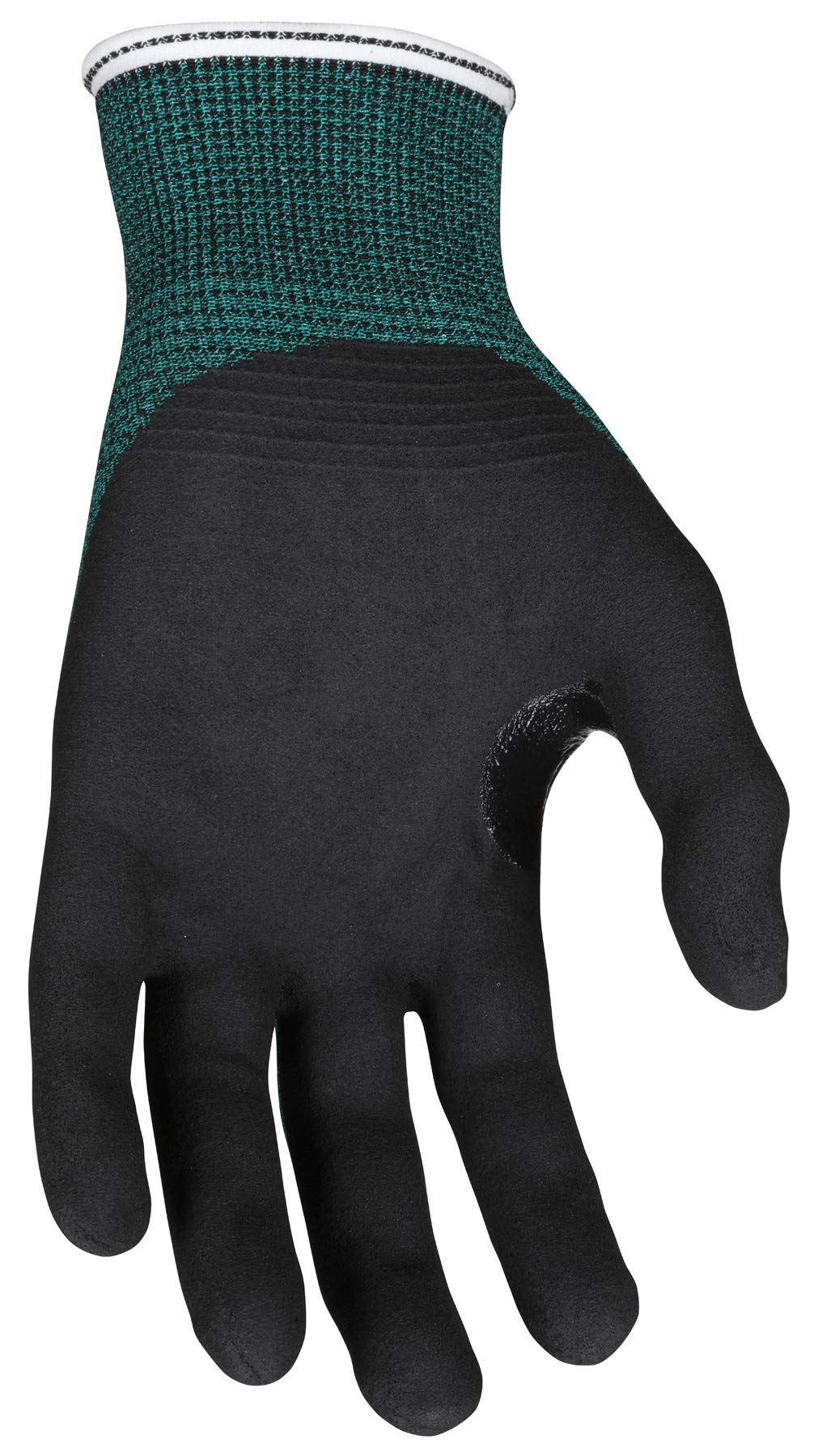 MCR Safety 96782M Cut Pro 18 Gauge HyperMax Work Glove, Cut Protection Glove, Nitrile Coated Palm & Fingertips, Thumb Crotch, Medium