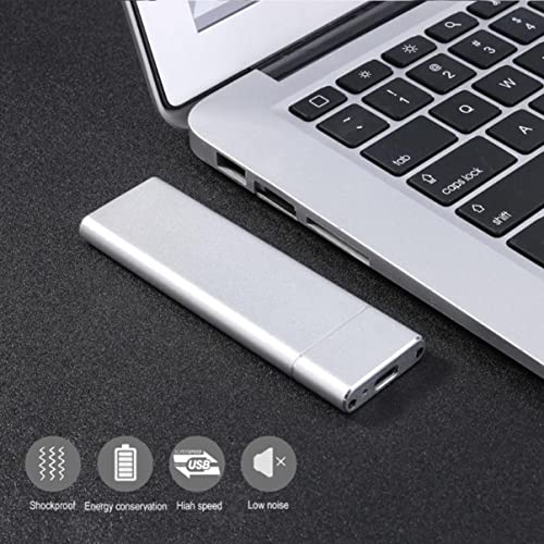 Silver Reader Disk Type Converter to Adapter Ngff. USB. C- c Cartridge M- Key Hard- Disk Ssd M. Portable with C State Support Enclosure USB External Cable Hard