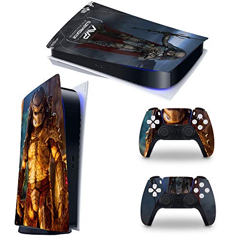 Monster Air War - PS5 Digital Edition Skin Console - PS5 Digital Edition Controller Skin Cover Vinyl Decal Protective