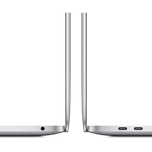 Late 2020 Apple MacBook Pro with Apple M1 Chip (13.3 inch, 16GB RAM, 256GB SSD) Silver (Renewed)