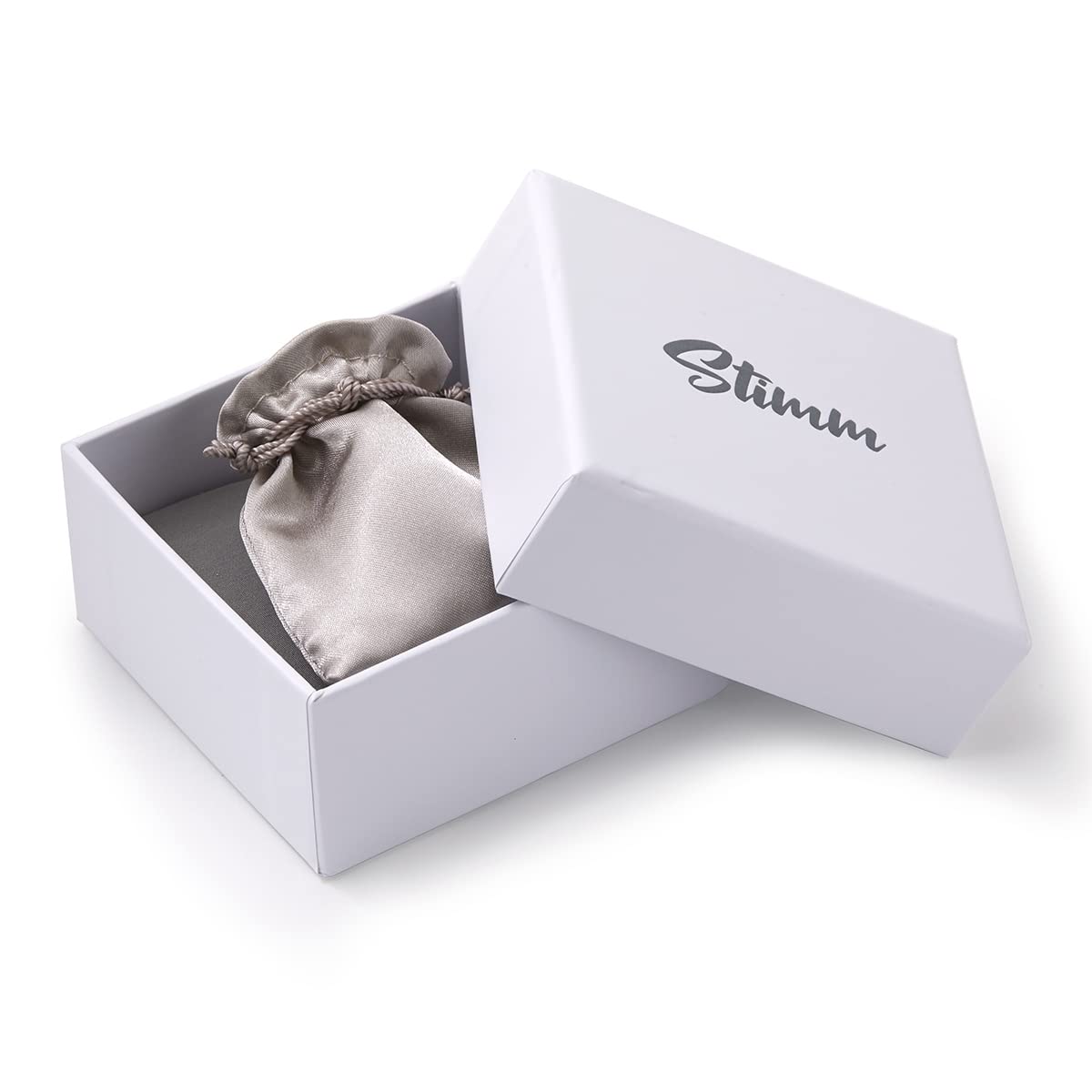 Stimm Tri-Tone Bangle Bracelet Interlocked Stainless Steel in Rose Silver Yellow Gold Women
