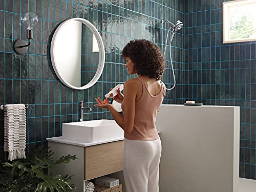 Moen IN208C2SRN Aromatherapy Combination Handshower and Rainshower with INLY Shower Capsules, Spot Resist Brushed Nickel