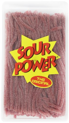 Sour Power Straws, Watermelon (200-Count Straws), 49.4-Ounce Tub