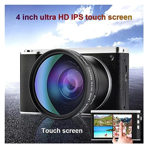 OZLIKA 4K Ultra High Definition 24 Million Pixel 1080P 12X Optical Zoom Micro Camera 4 Inch IPS Screen Touch SLR Camer