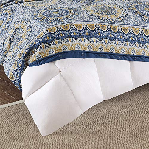 Madison Park Tangiers 6 Piece 2-in-1 Duvet Set, Blue, Cal, King/California King