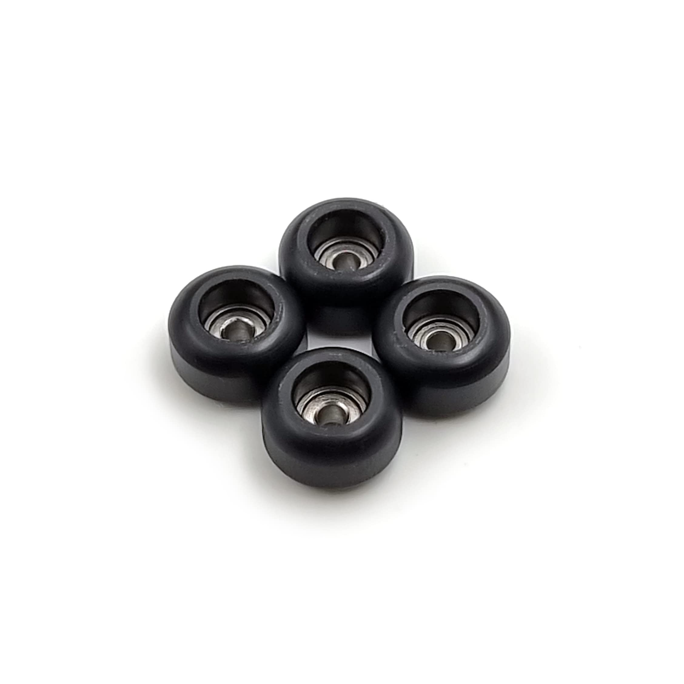 SPITBOARDS Fingerboard Bearing Wheels, CNC Polyurethane, Set of 4 Wheels, Finger Skate Wheels, Wheels (red)