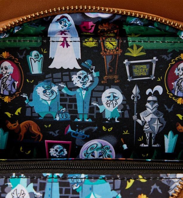 Loungefly Disney Haunted Mansion Grandfather Clock Crossbody Bag