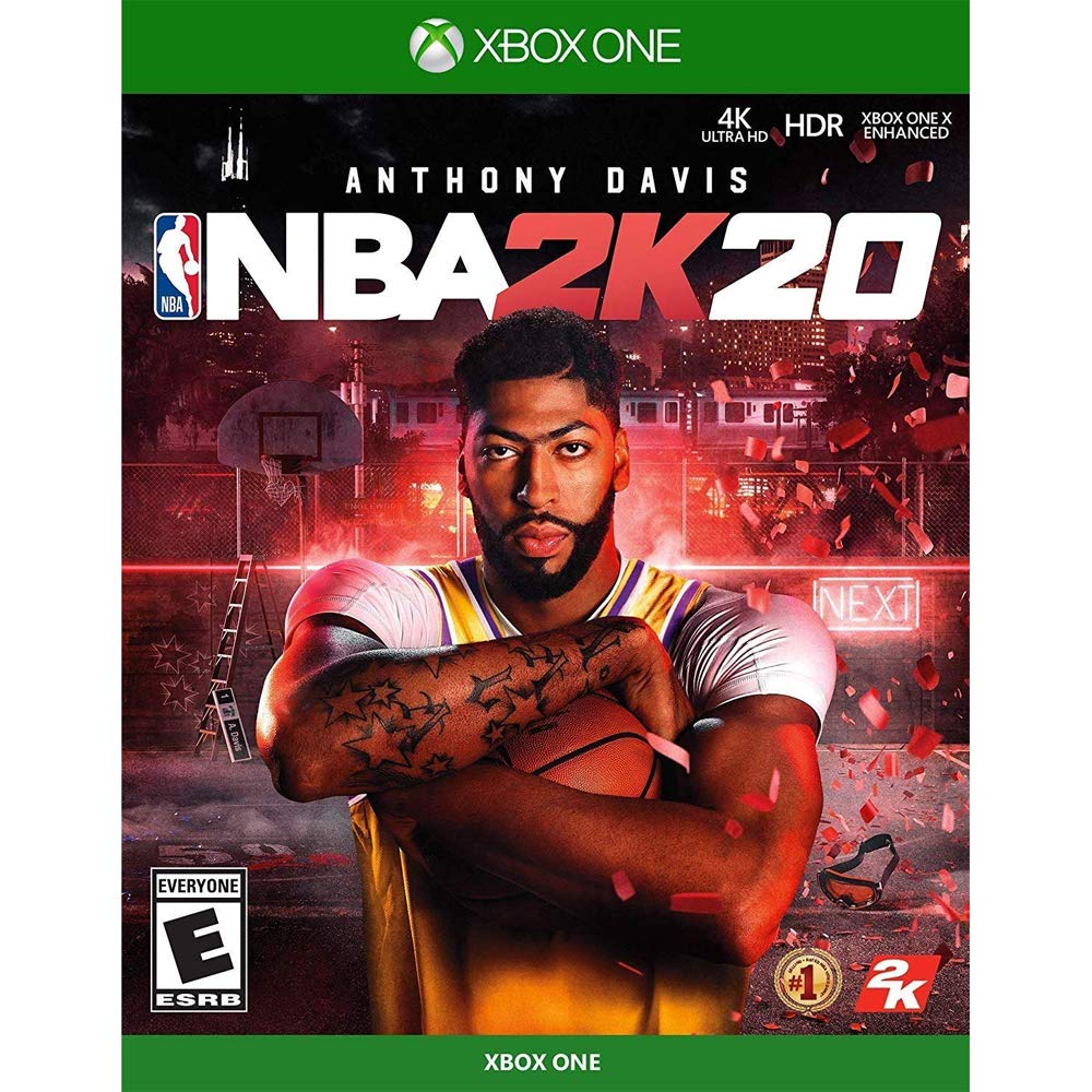 Microsoft CYV-00343 Xbox One X Bundle 1 TB Console with NBA 2K20 and Wireless Controller Bundle Xbox Live 3 Month Gold Membership and Xbox Wireless Controller White